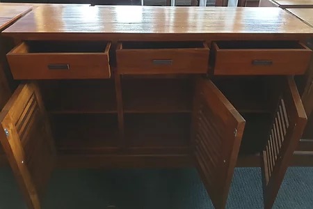3 Doors And 3 Drawers Buffet - Bali Bazaar