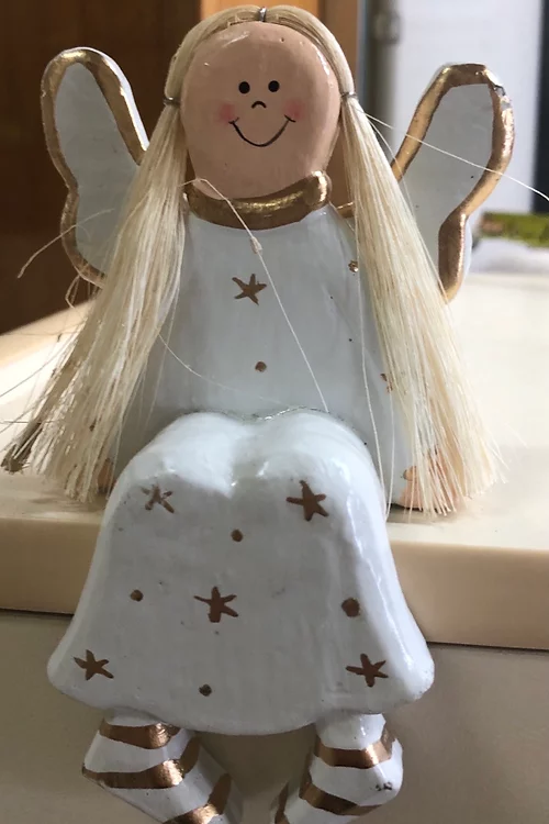 Sitting Angel 15CM - Bali Bazaar