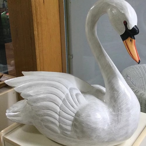 Swan Wooden 50CM - Bali Bazaar