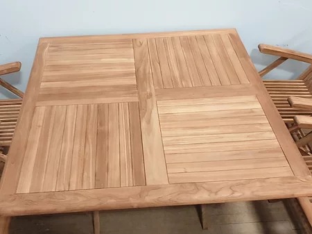 Teak Folding Table - Bali Bazaar